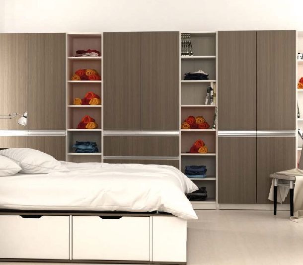 Placard Ropero Modular Alto Estantes + Bajo Cajonero – Valenziana ...